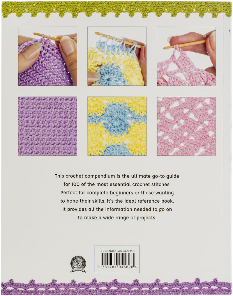 "100 Essential Crochet Stitches" Crochet Stitch Book | Knitting Co.