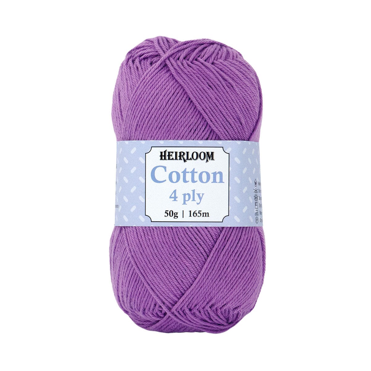 Heirloom 50g Cotton 4 Ply 100 Cotton Yarn