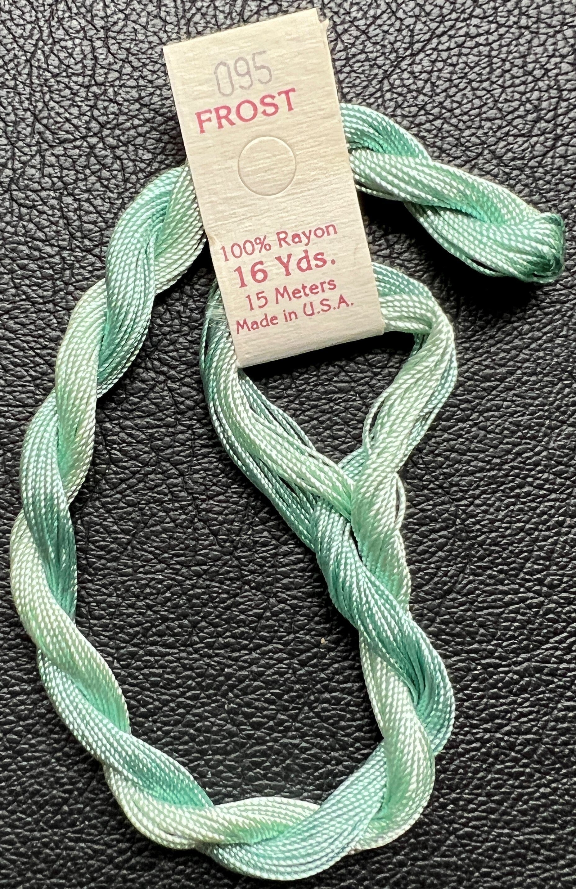 EdMar "Frost" Rayon Brazilian Embroidery Thread | Knitting Co