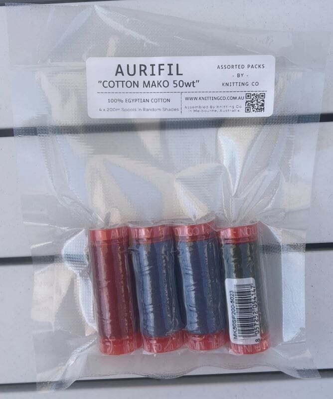 Buy Assorted Pack - Aurifil "Cotton Mako 50wt" 200m Embroidery Thread ...
