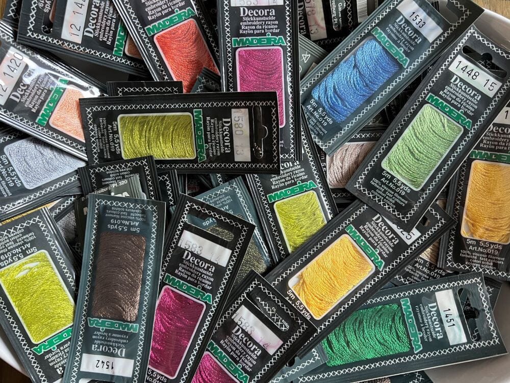 Buy Madeira "Decora" Rayon Embroidery Thread - 5m Pack Online