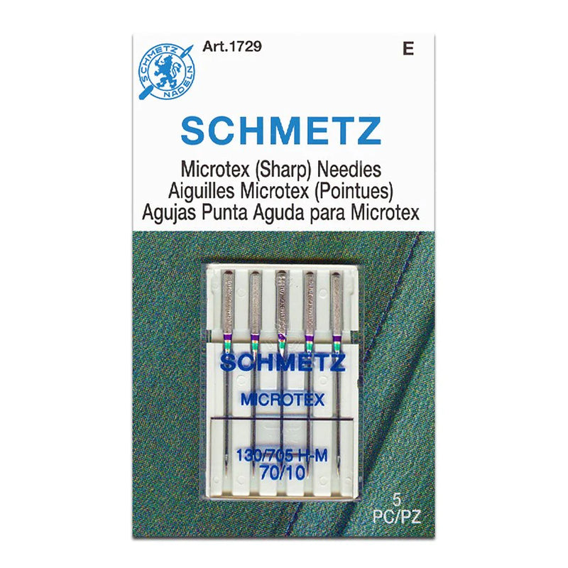 Schmetz Microtex Sharp Sewing Machine Needles | KNITTING CO.