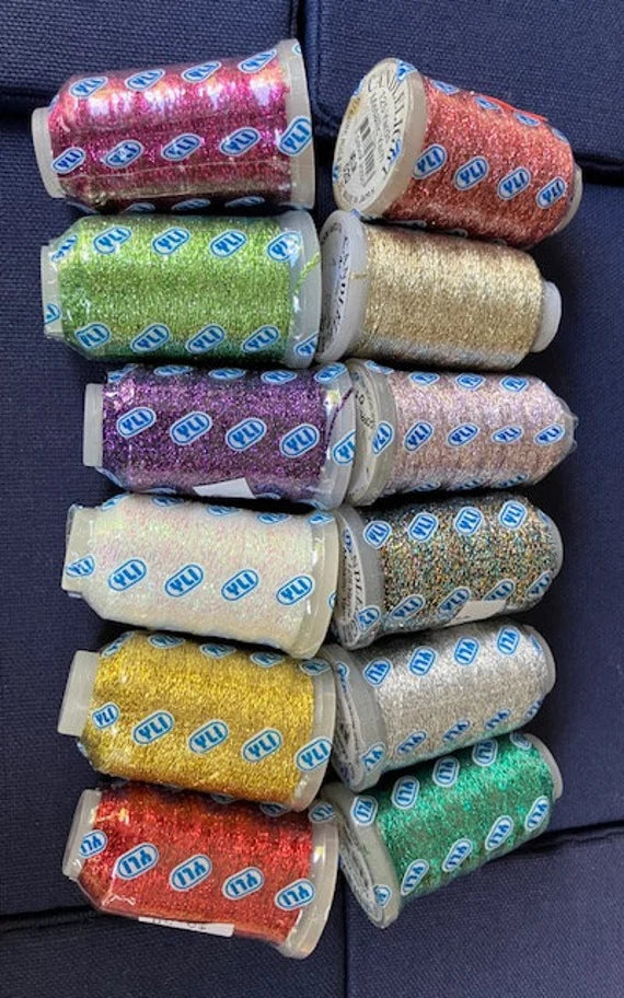 Buy Assorted Pack - YLI "Candlelight" Metallic Thread Spools - 3 x ...