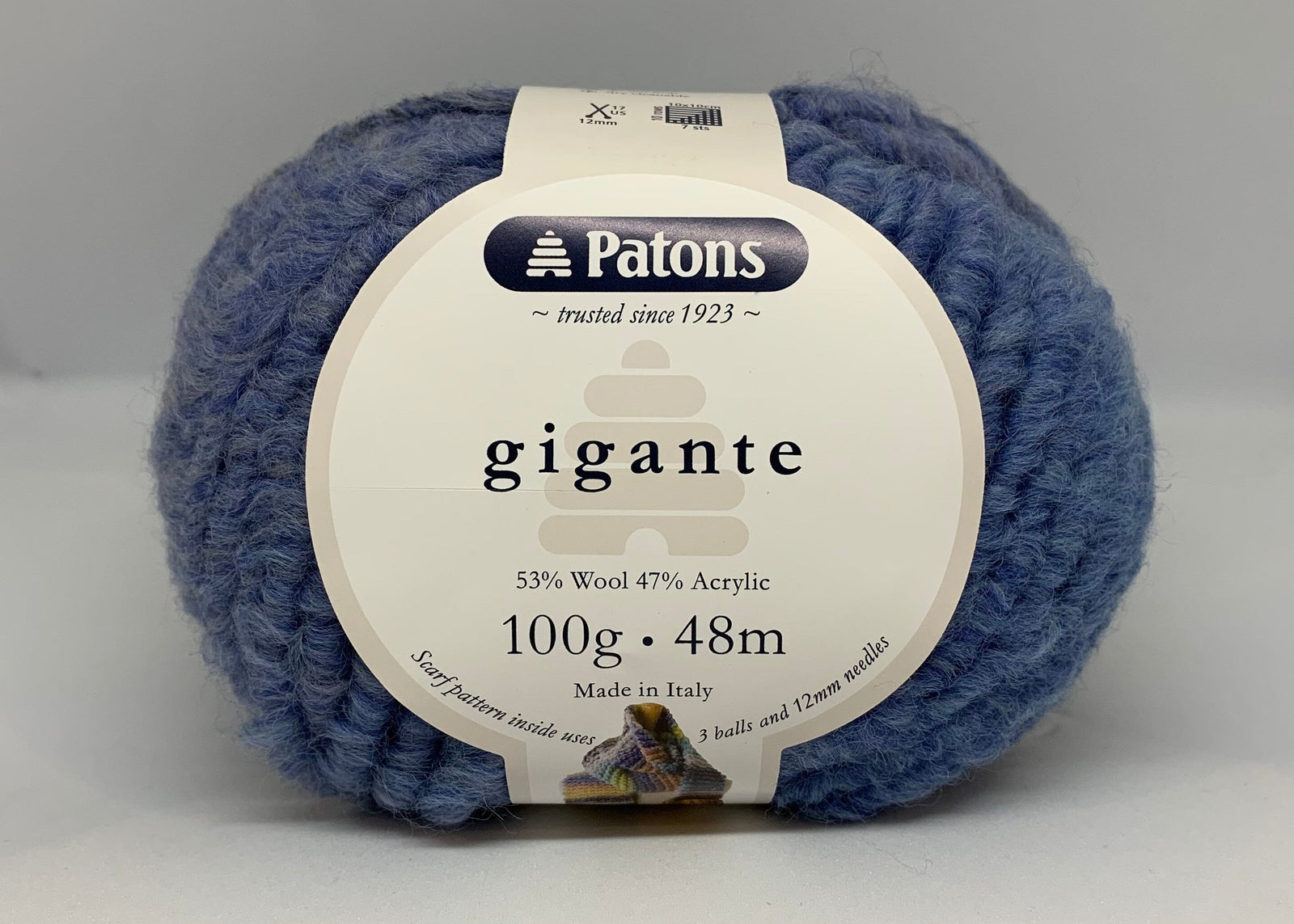 Patons "Gigante" Roving Wool Yarn | KNITTING CO.