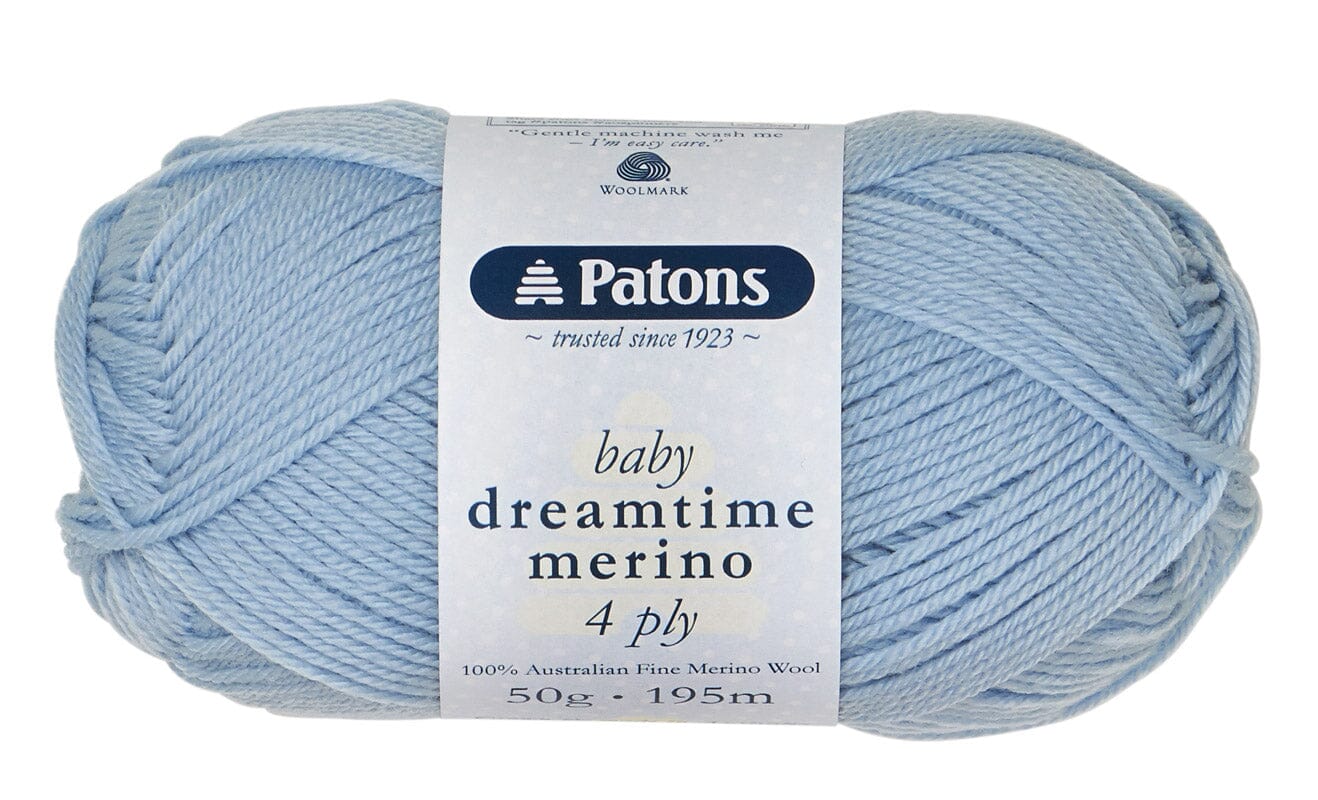 Patons 50g "Baby Dreamtime" 4-Ply Merino Wool Yarn | KNITTING CO.