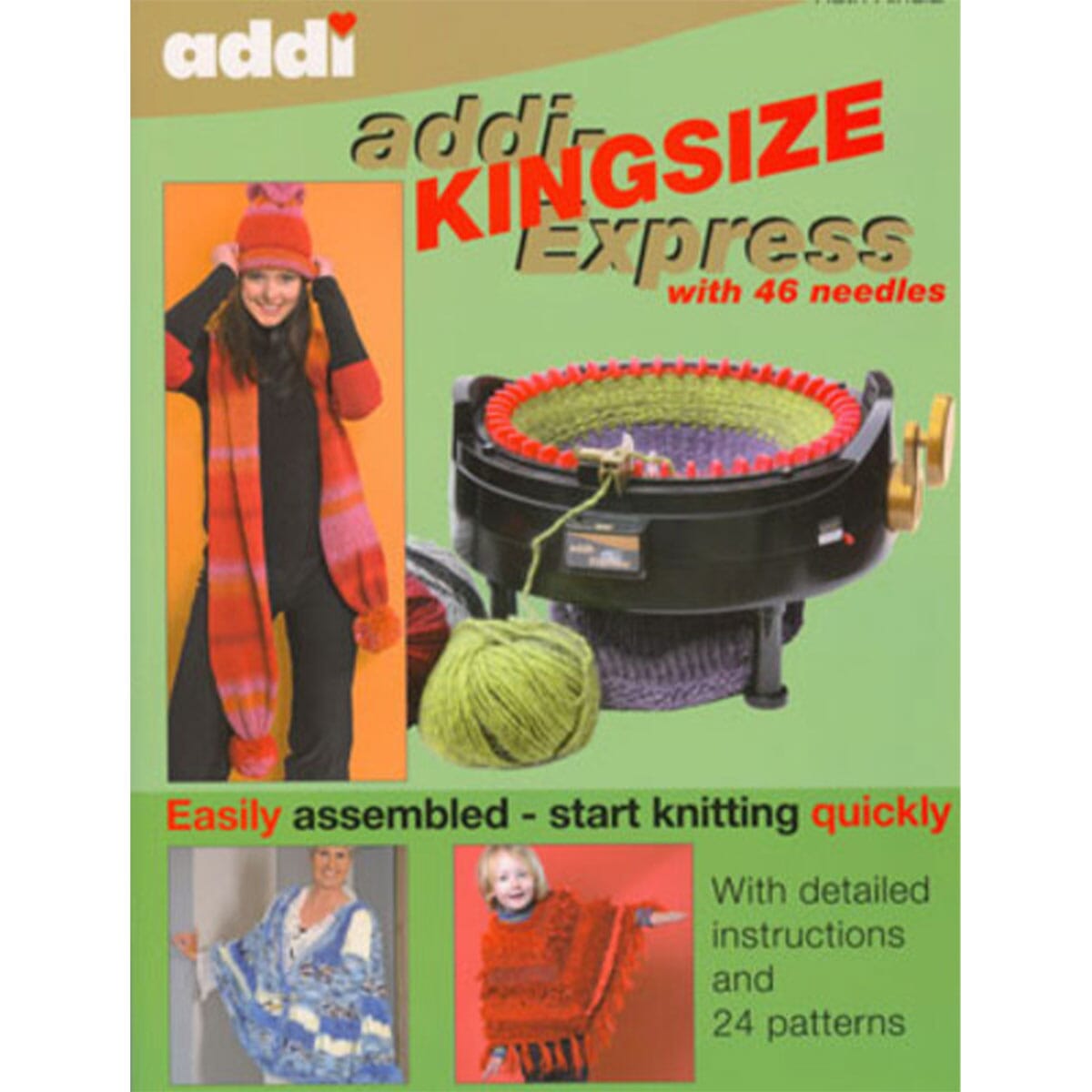 Buy Addi King Size AddiExpress Knitting Machine Book Online