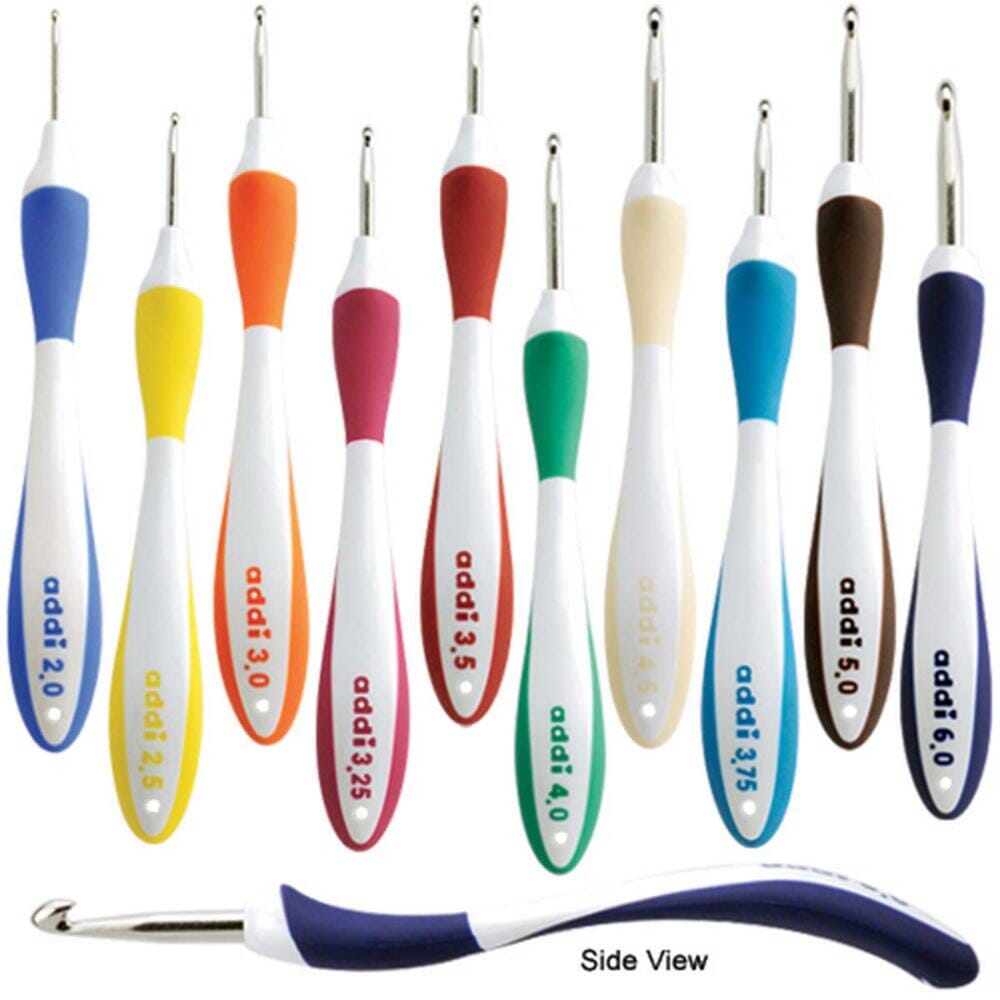 Addi Swing Ergonomic Crochet Hooks | Knitting Co.