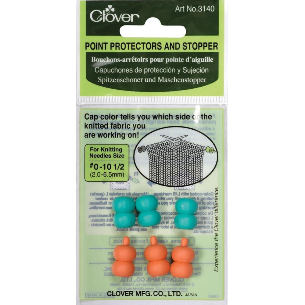 Buy Clover Knitting Needle Point Protectors & Stopper Online
