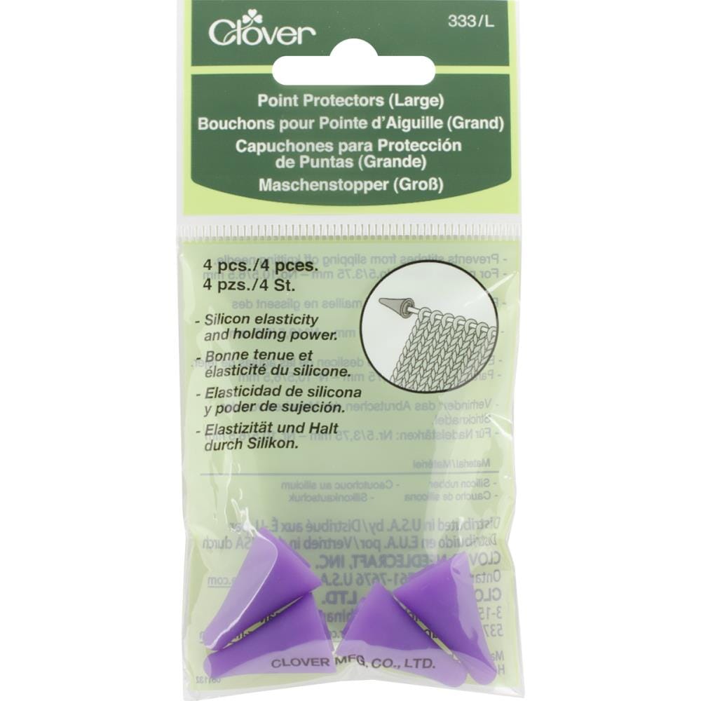 Clover Needle Point Protectors - Small or Large | KNITTING CO.