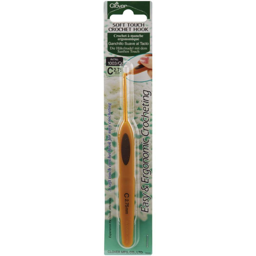 Clover Soft Touch Crochet Hooks | Knitting Co.: Buy Clover Soft Touch ...