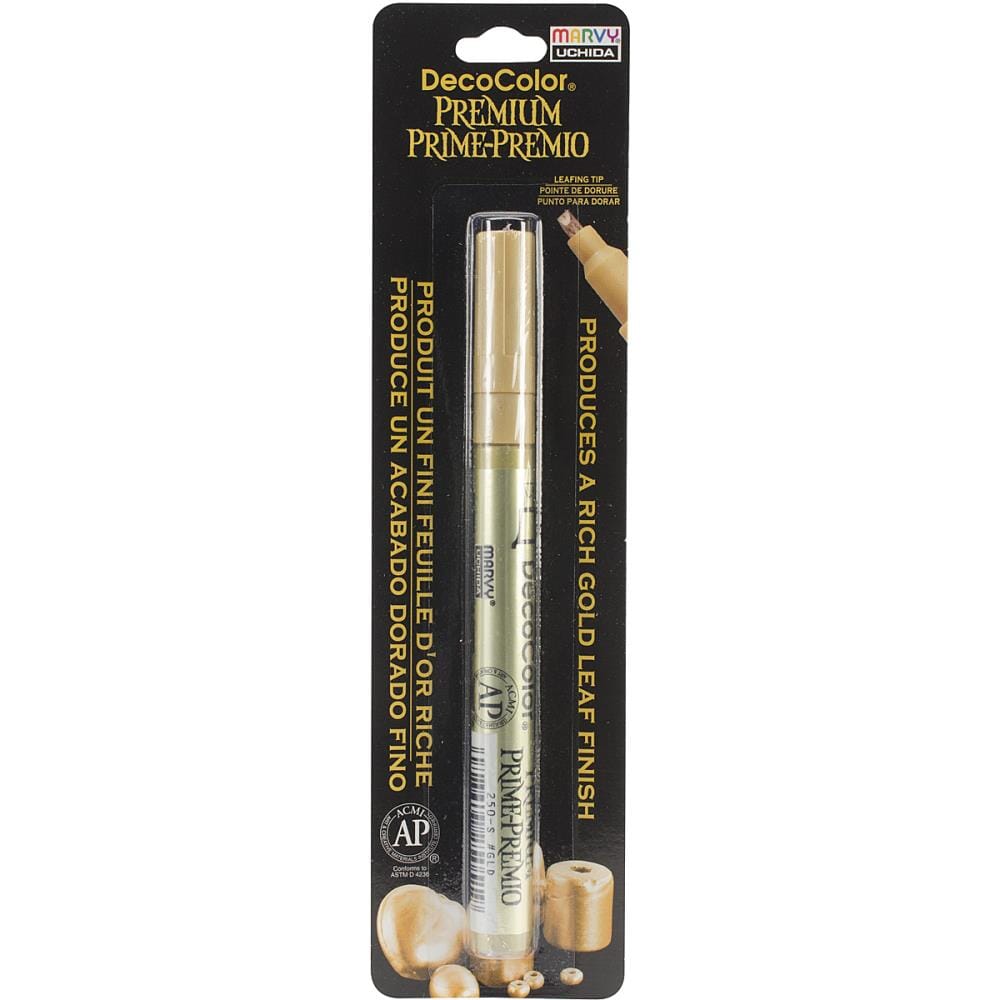 Buy Uchida DecoColor Premium Metallic Paint Marker Pen - 2mm Leafing ...