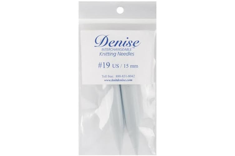 Buy Denise Original Interchangeable Knitting Needle Tips - Grey Online