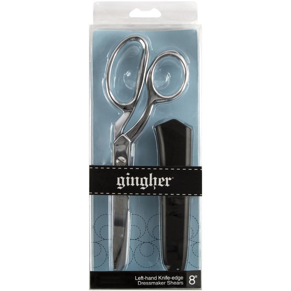 Buy Gingher Knife Edge 8" Dressmaker Shears w Cover - Left Hand Online