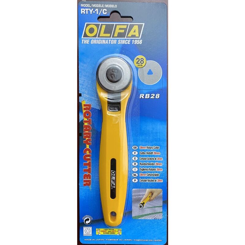 Buy OLFA Classic Rotary Cutter - 28mm Small Online