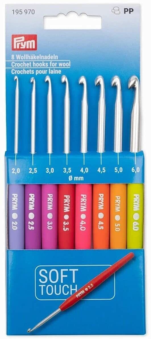 Buy Prym Soft Touch Crochet Hook - Set of 8 Online