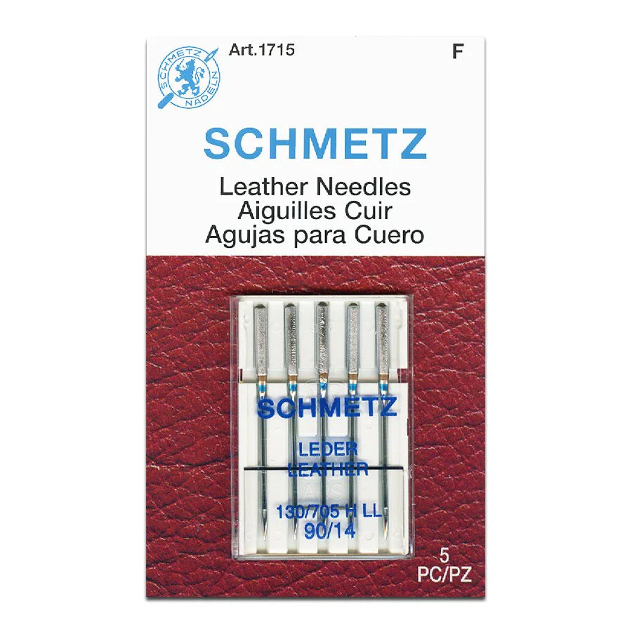Buy Schmetz "Leather" Heavy Duty Sewing Machine Needles - 5 Pack ...