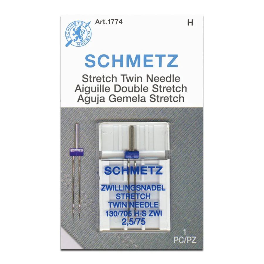 Buy Schmetz "Stretch Twin" Sewing Machine Needles - Choose Your Size Online